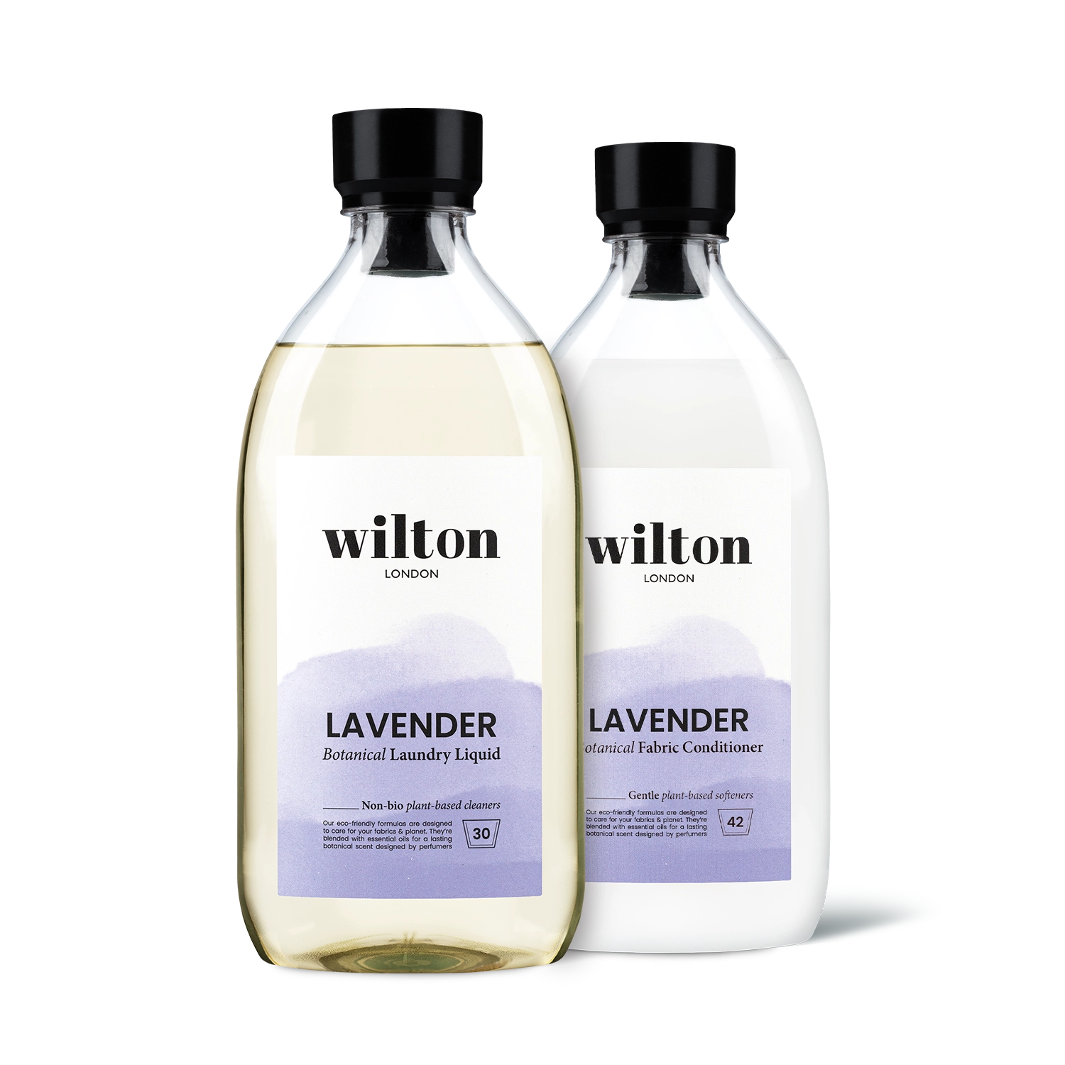 Lavender Eco Laundry Twin Pack | Plant-based & Botanical Laundry | Wilton London